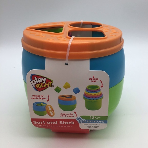 Play Right | Toys | Play Right Sort And Stack | Poshmark